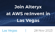 Join Alteryx at AWS re:Invent in Las Vegas