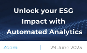 Unlock your ESG Impact with Automated Analytics